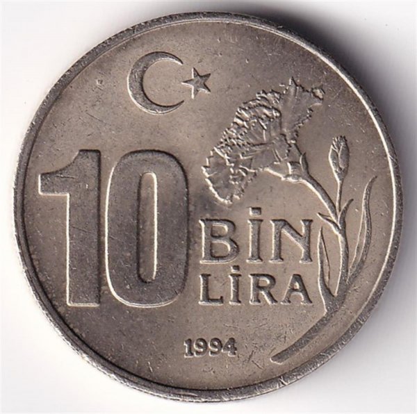 Türkmen Koleksiyon Türkiye Cumhuriyeti 1999 Yılı 5000 Lira Fiyatı